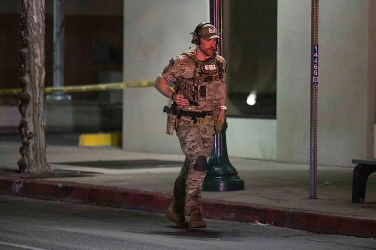 FBI kills hostage taker after 15-hour standoff at California bank building