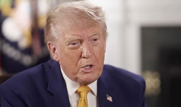 Trump emerges from week 'in hiding' with 'swollen eye' as health fears soar