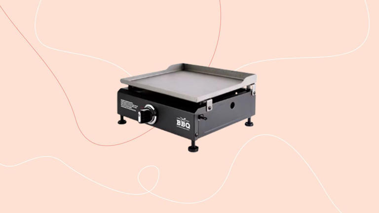 Aldi's tabletop gas grill is a gamechanger for small gardens - and it's ...