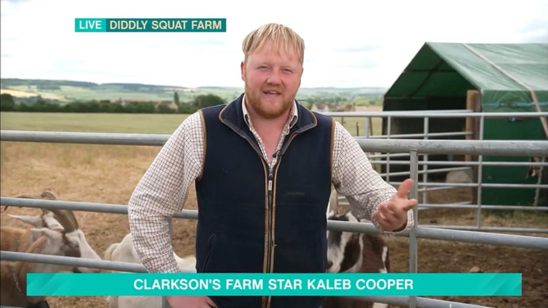 Clarkson’s Farm star Kaleb Cooper reveals why he didn’t go to hospital ...