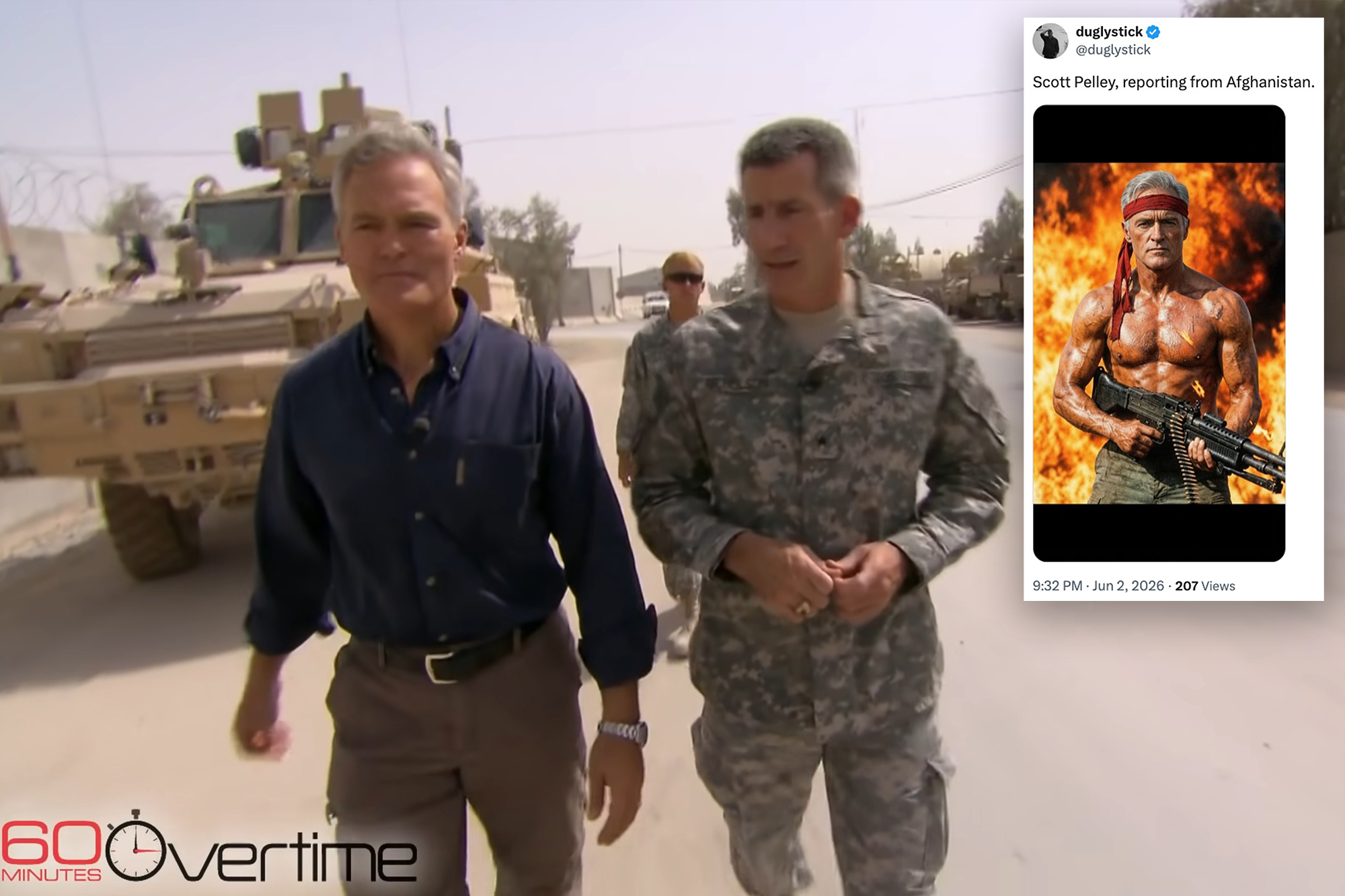 Fired '60 Minutes' star Scott Pelley roasted for claiming he was 'in ...