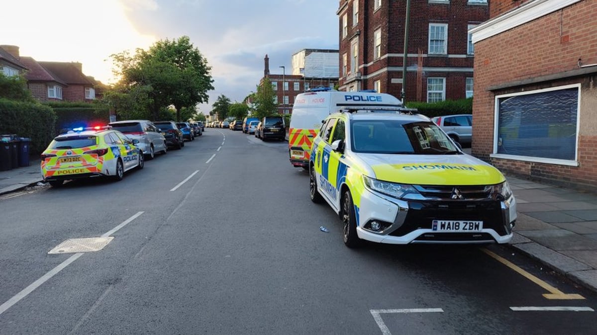 Pram set alight in 'arson' at London flats with young Jewish families