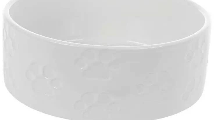 Hobby Lobby's adorable $8 stoneware paw print bowl has pet parents ...