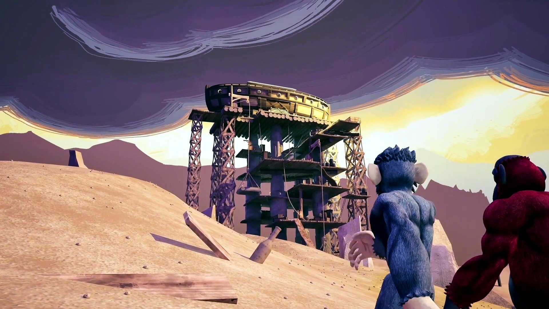 Two apes beat each other to death (2026)