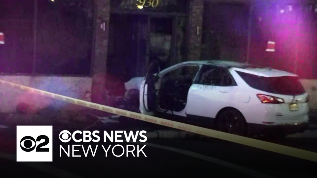 Car crashes into New Jersey building, forcing residents out