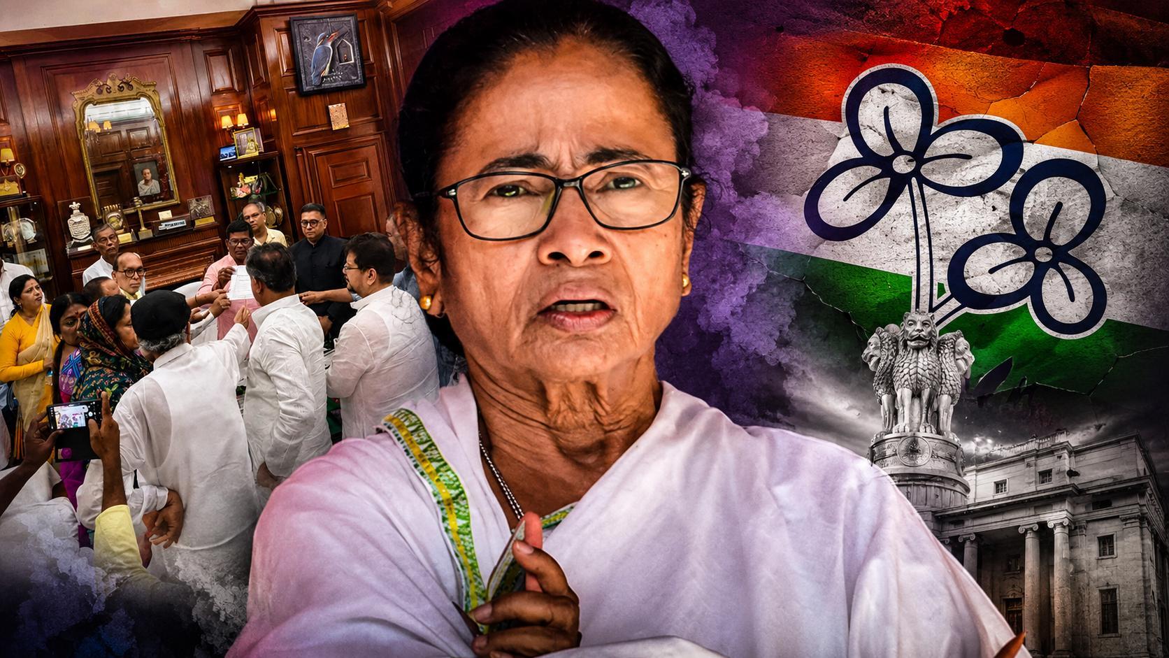 Mamata's TMC orders organisational reset amid growing MLA revolt buzz ...