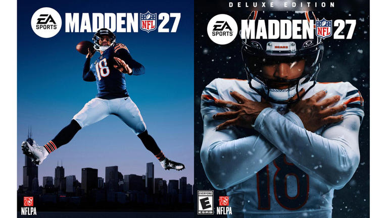 Caleb Williams becomes first Chicago Bear on Madden NFL cover for ...