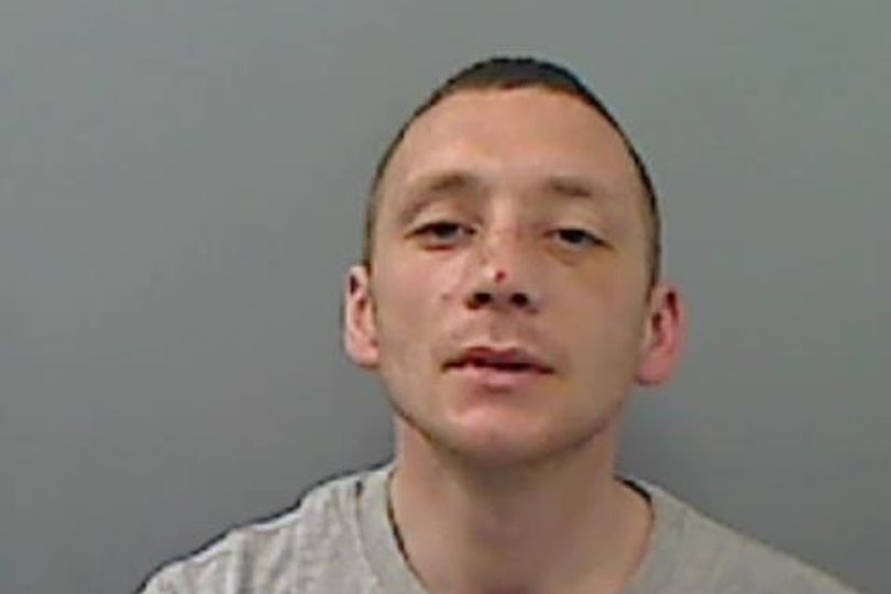 Yob violently attacked man who intervened in row with partner outside ...