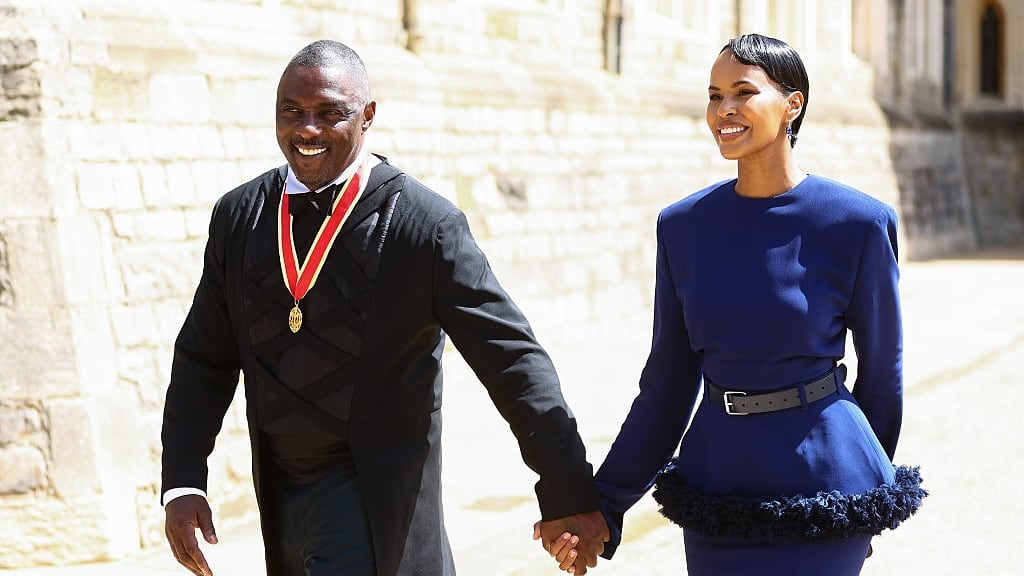 Idris Elba knighted by King Charles III at Windsor Castle