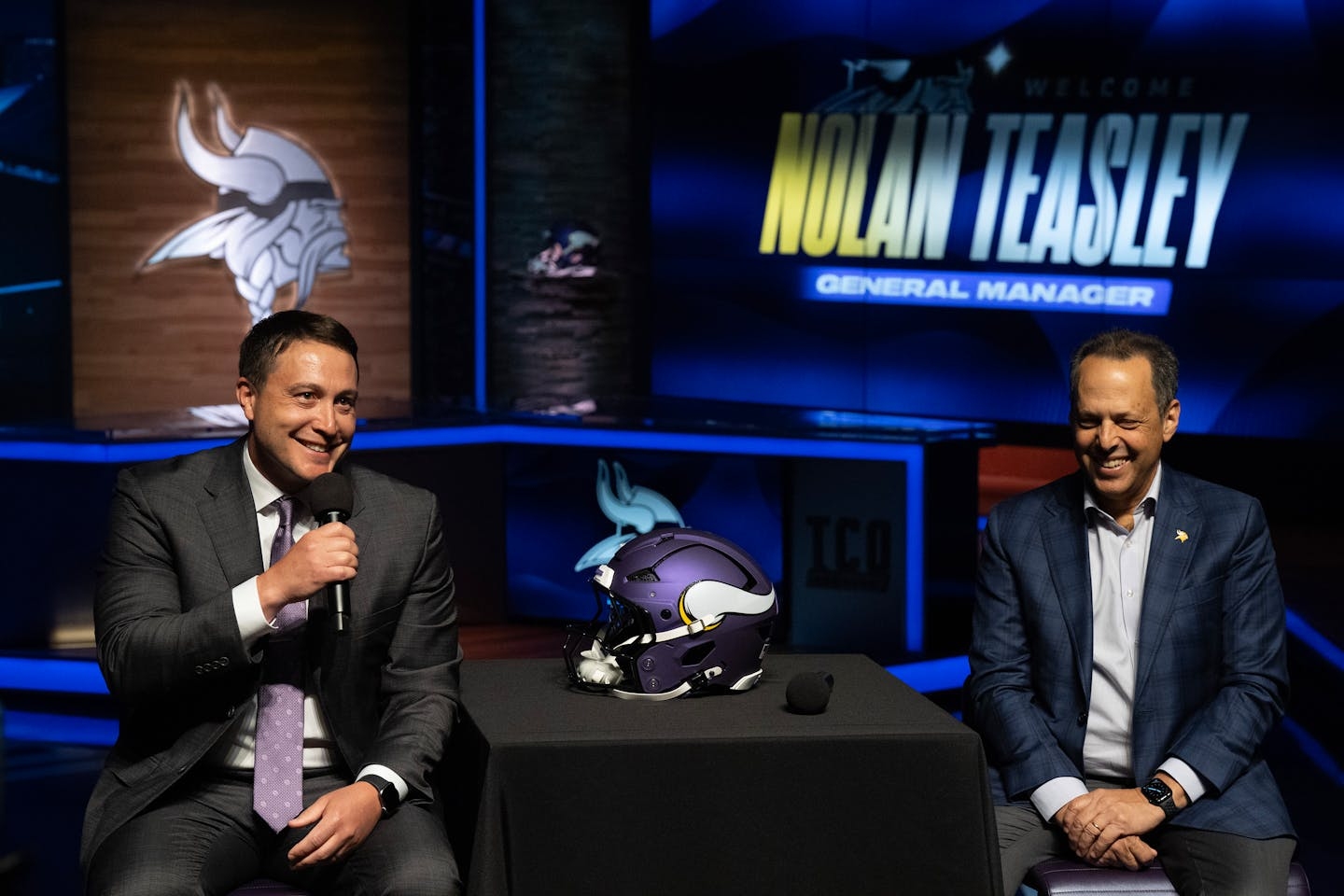 Live: Vikings introduce Nolan Teasley as their new GM