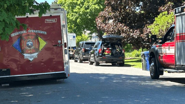 Man charged after police find black powder, suspicious substance in ...