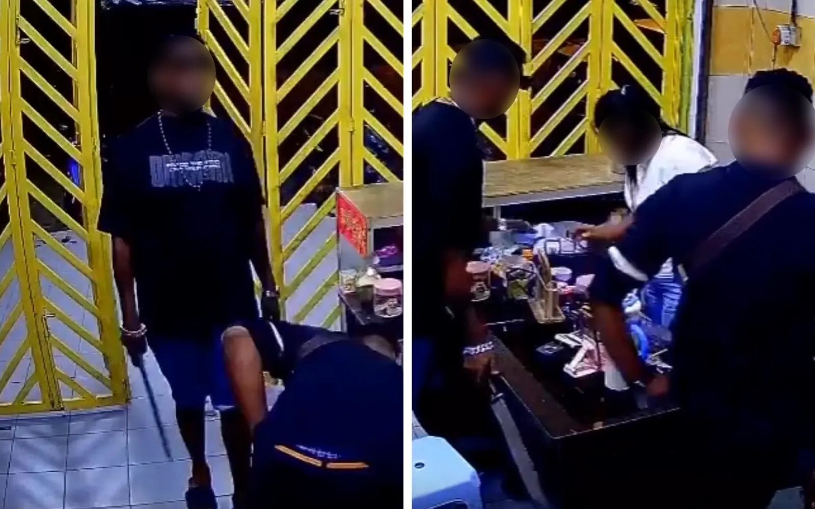 3 parang-wielding robbers raid grocery shop in Chemor
