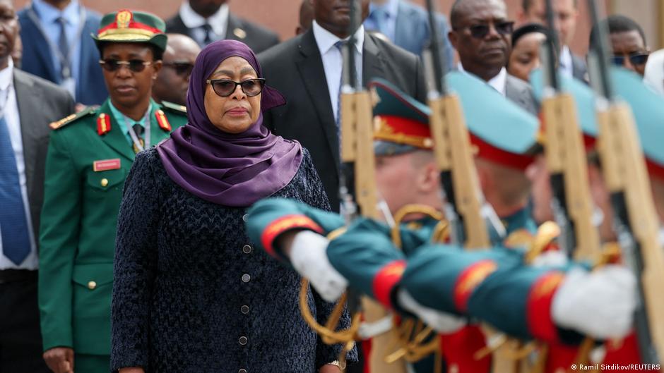Tanzania's president visits Russia amid frayed Western ties
