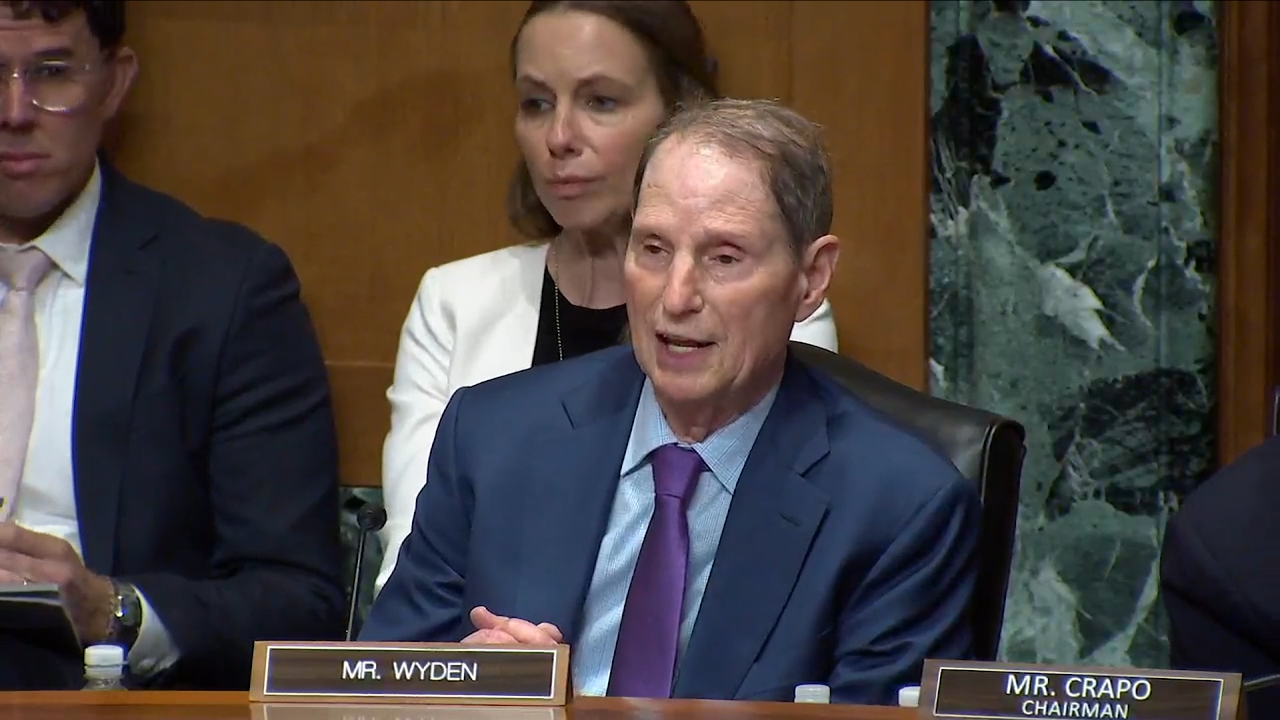 'No sympathy for struggling families': Ron Wyden blasts Scott Bessent ...