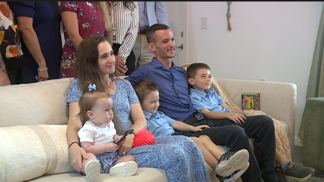 Vero Beach family surprised with fully furnished Habitat for Humanity home