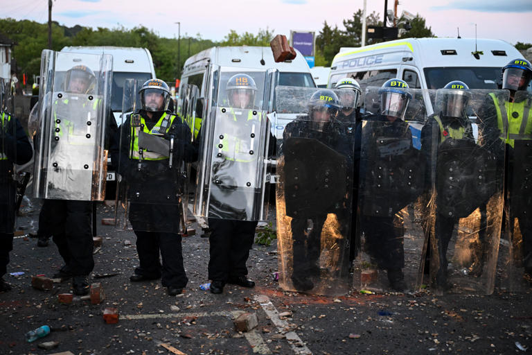 Henry Nowak protests: ‘Thugs smashed cars as our kids slept upstairs’