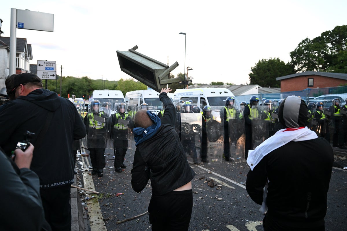 Henry Nowak protests: ‘Thugs smashed cars as our kids slept upstairs’