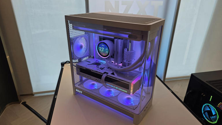 NZXT showcases H6 mid-tower chassis, new Ultra RGB fans, and a white H2 ...