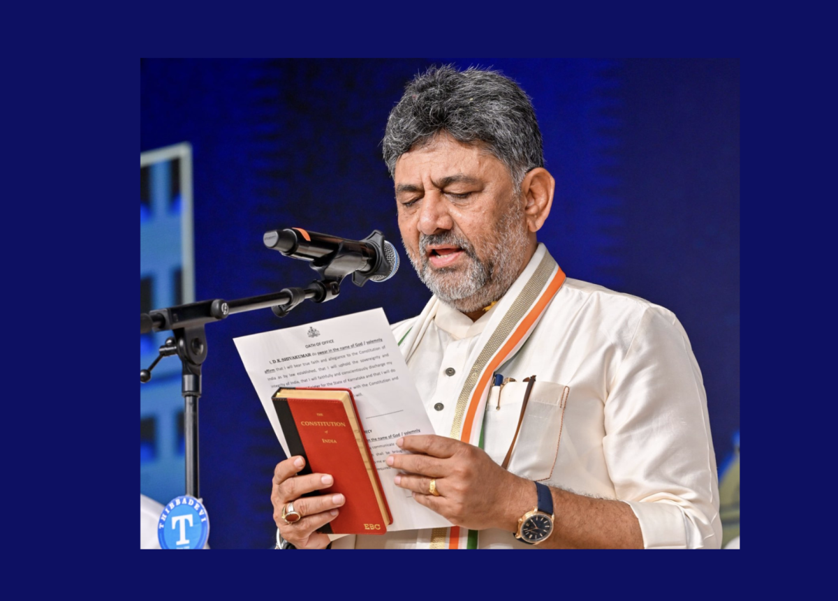 DK Shivakumar takes oath as Karnataka chief minister, G Parameshwara ...
