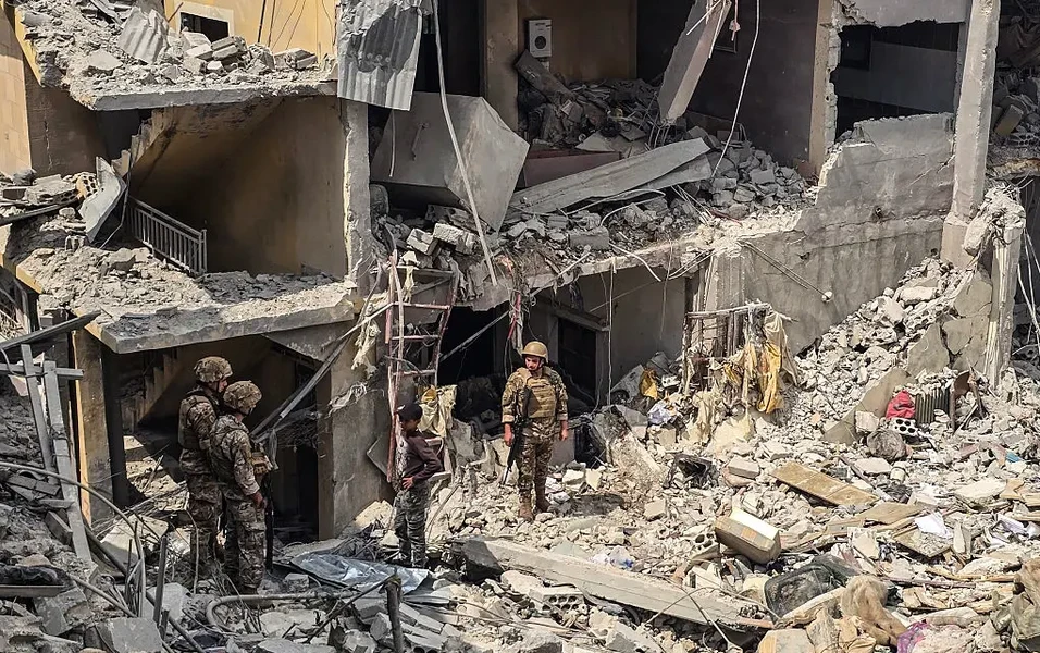 Israeli strikes near Beirut test fragile US.-brokered truce