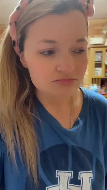 Tired office girl morning routine after COVID