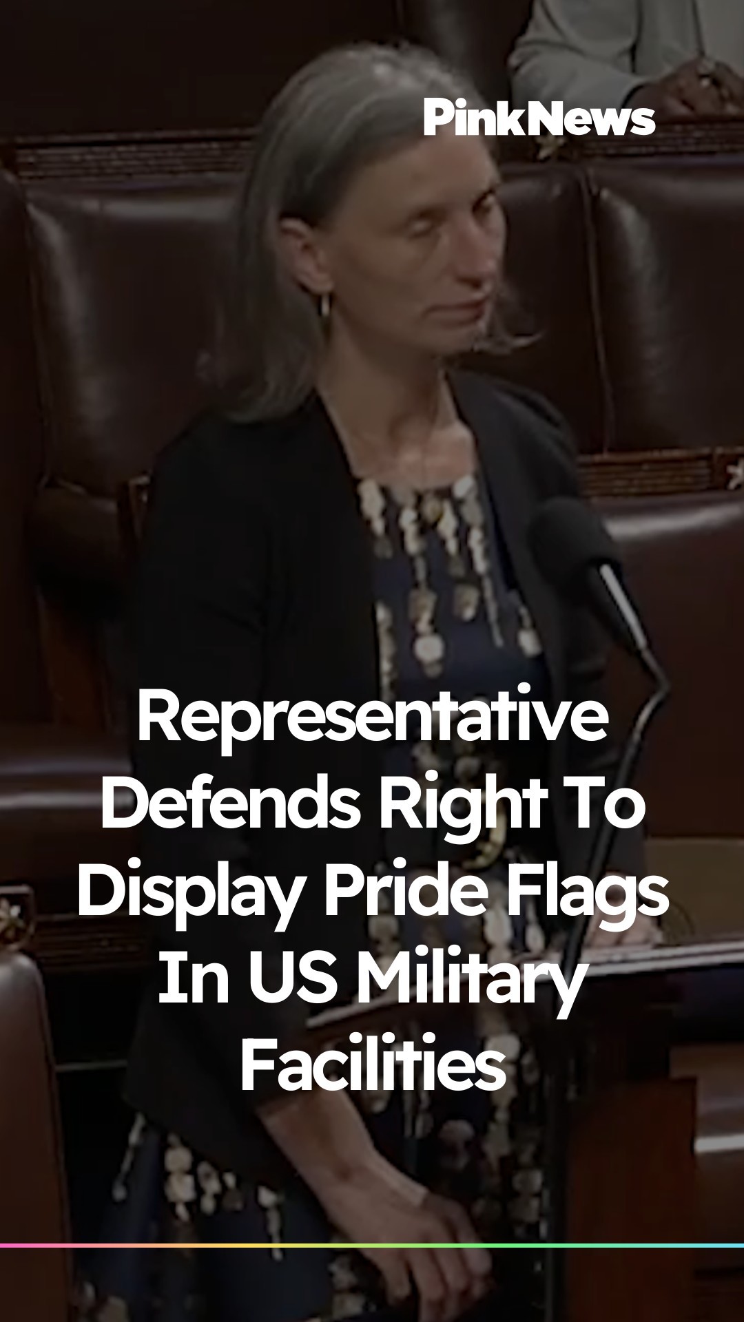 Rep. Maxine Dexter defies House rules, plants Pride flag during debate ...