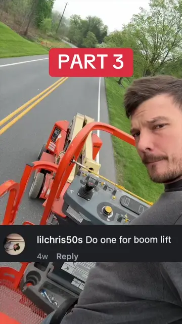 How to actually drive a boom lift without scaring yourself