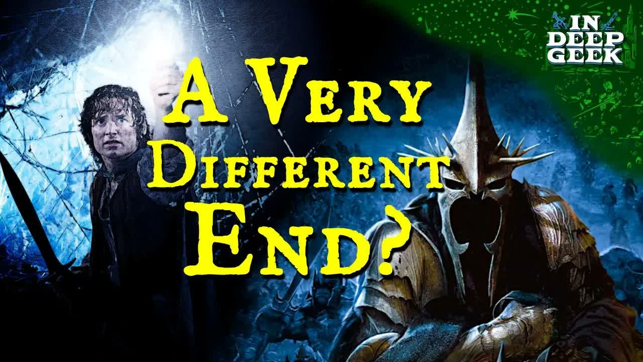 Did Frodo nearly kill the Witch-king?