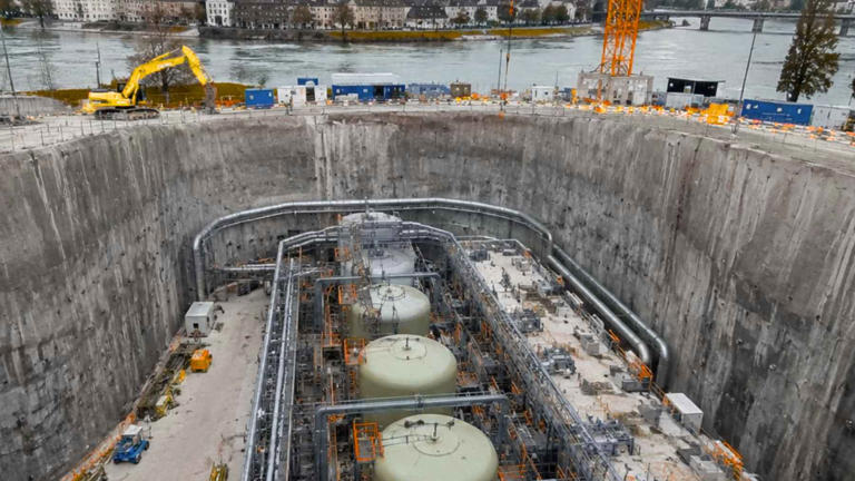 Switzerland digs massive hole to bury nuclear-scale battery into the earth