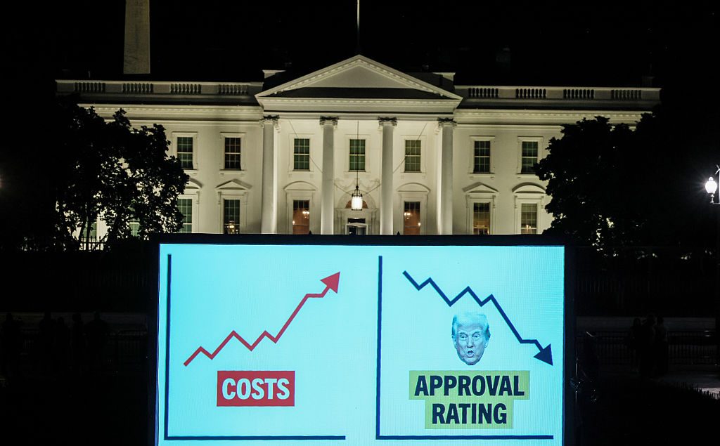 Trump’s approval rating reveals stark warning signs for the White House