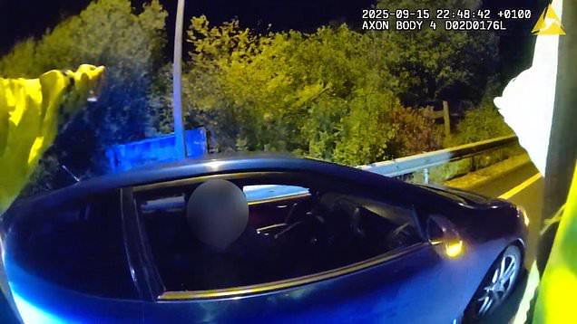 120mph boy racers who wove through motorway traffic busted by unmarked ...