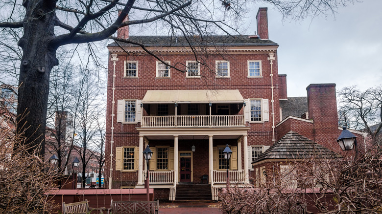 The historic restaurant where the first ever 4th of July was celebrated