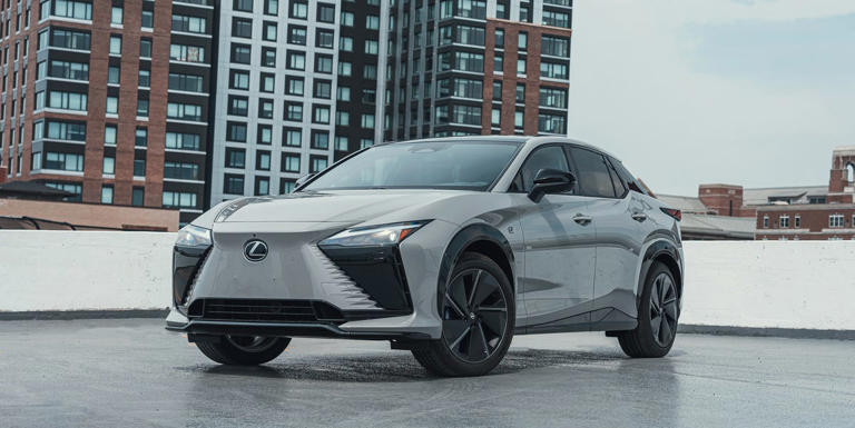 View exterior photos of the 2026 Lexus RZ