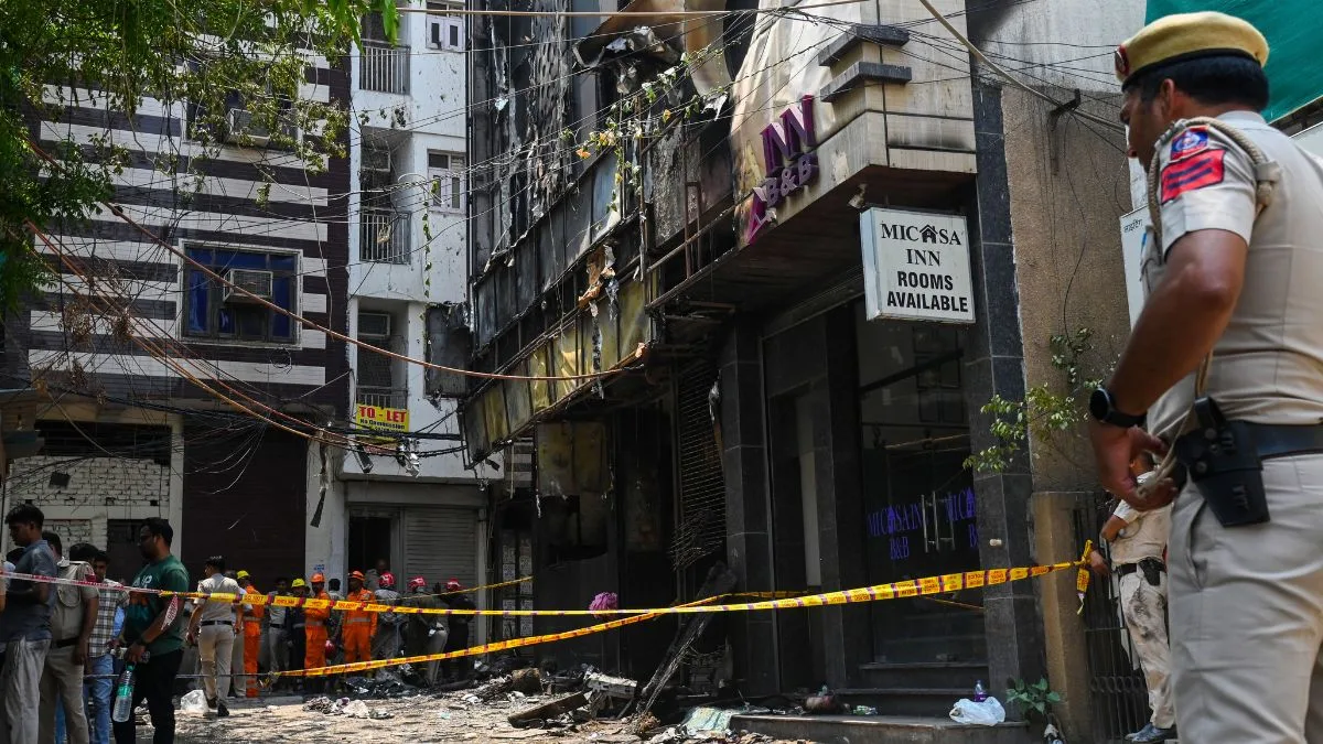 Malviya Nagar fire tragedy: Delhi Police arrest hotel owner after blaze ...
