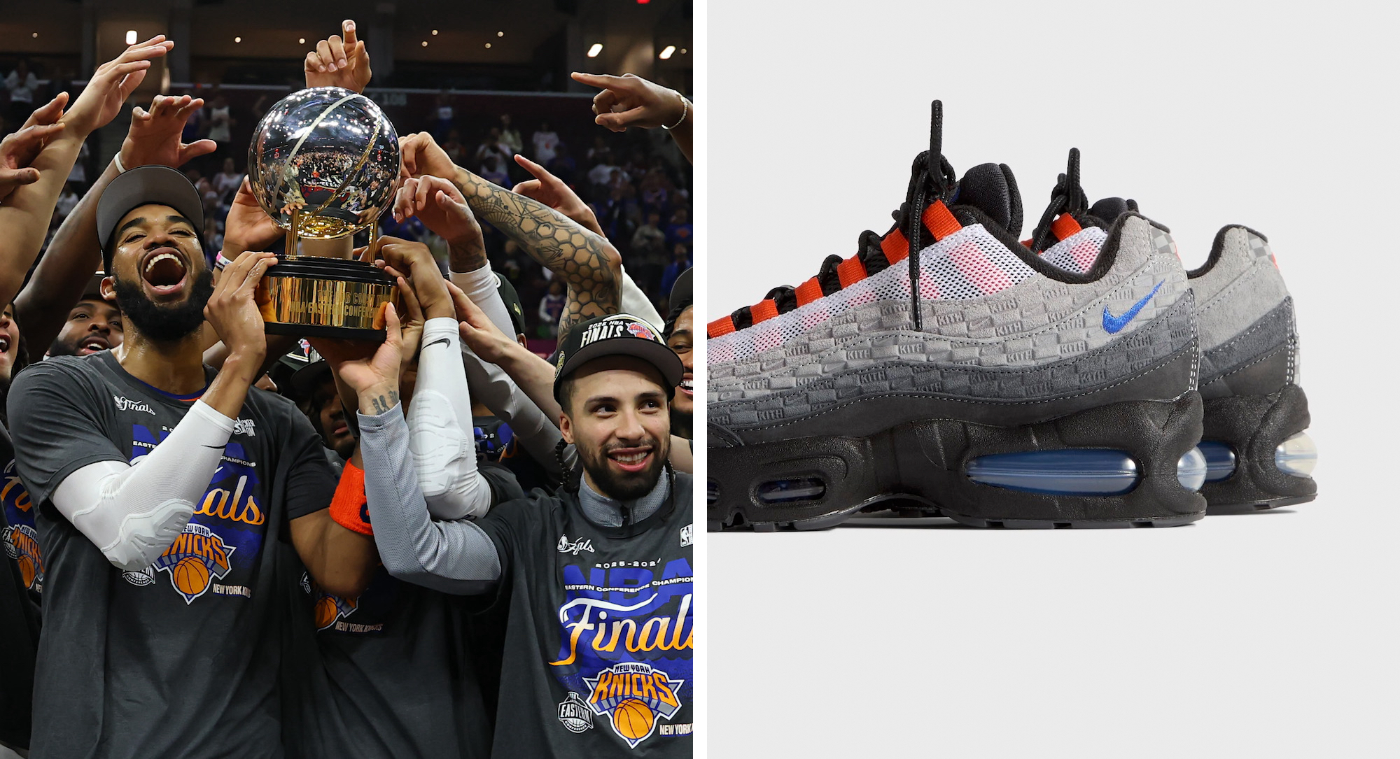 Kith making Knicks Nike Air Max 95 on preorder basis