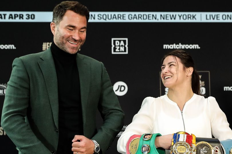 Eddie Hearn has no words ahead of historic Katie Taylor announcement