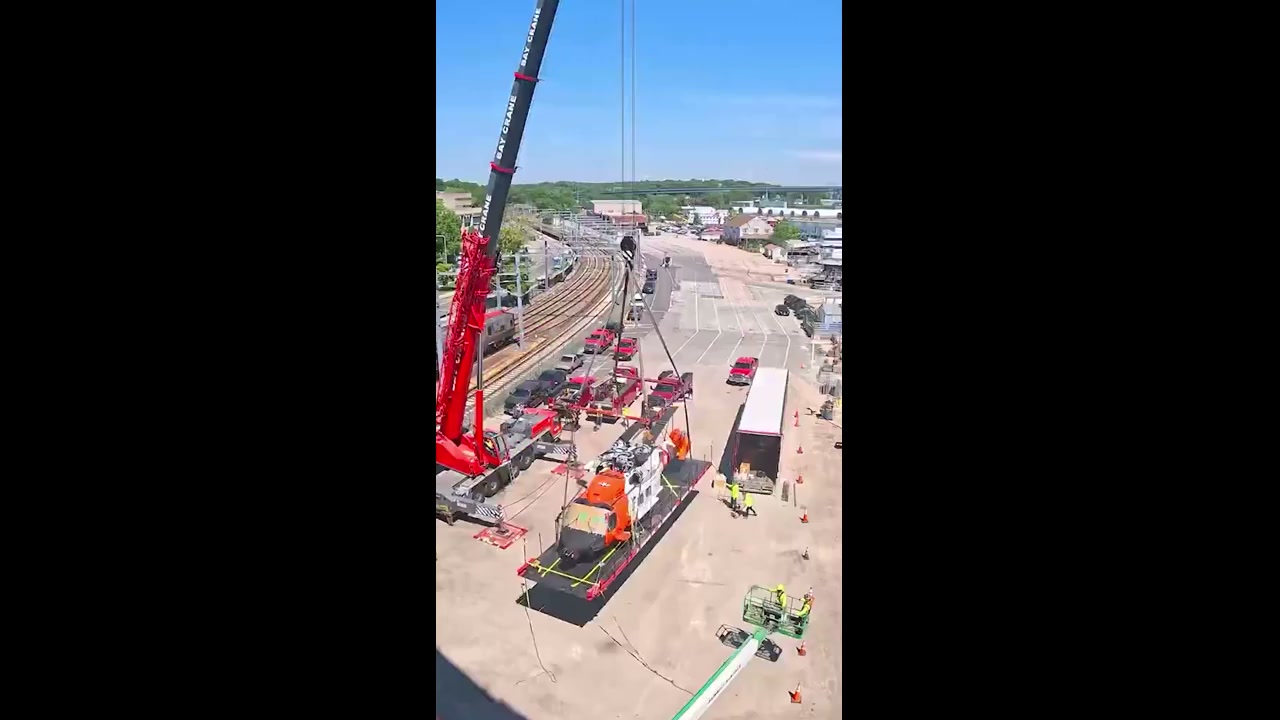 Coast Guard helicopter makes museum arrival