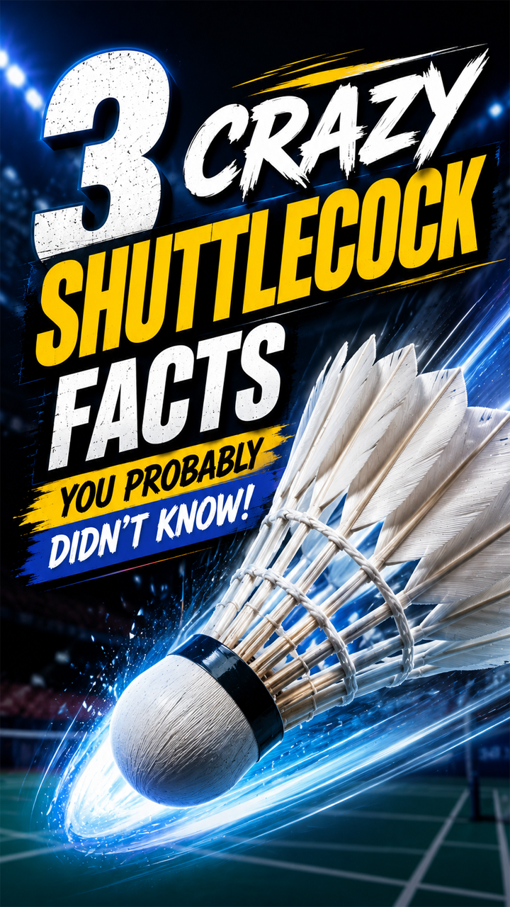 Crazy shuttlecock facts