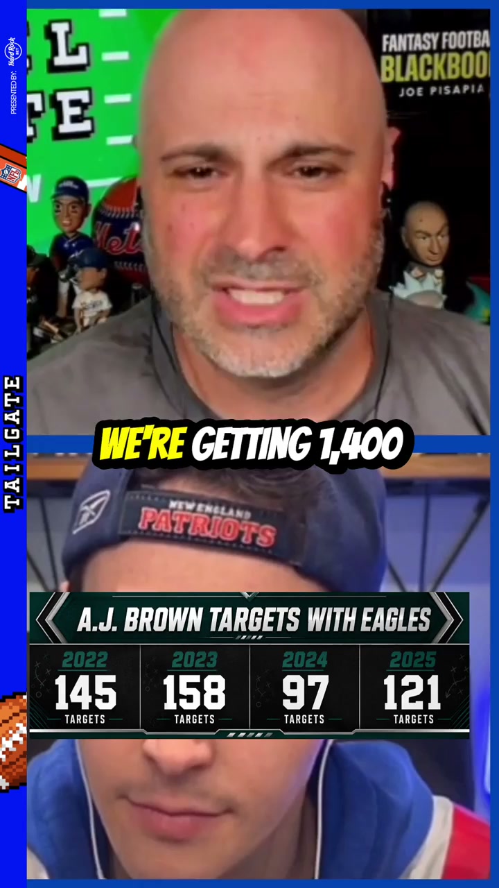 How high is AJ Brown’s fantasy football ceiling #shorts