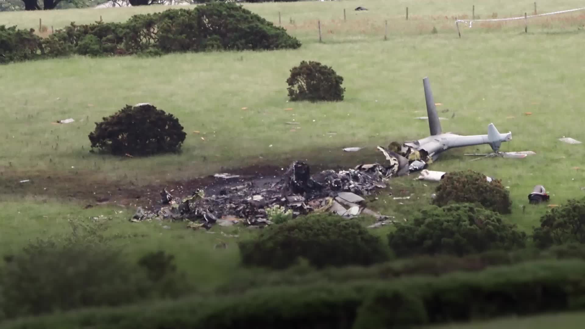 Three members of Royal Navy killed as helicopter crashes on training ...