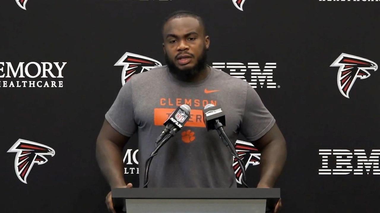 Grady Jarrett on Atlanta Falcons defense: 'Getting better each week'