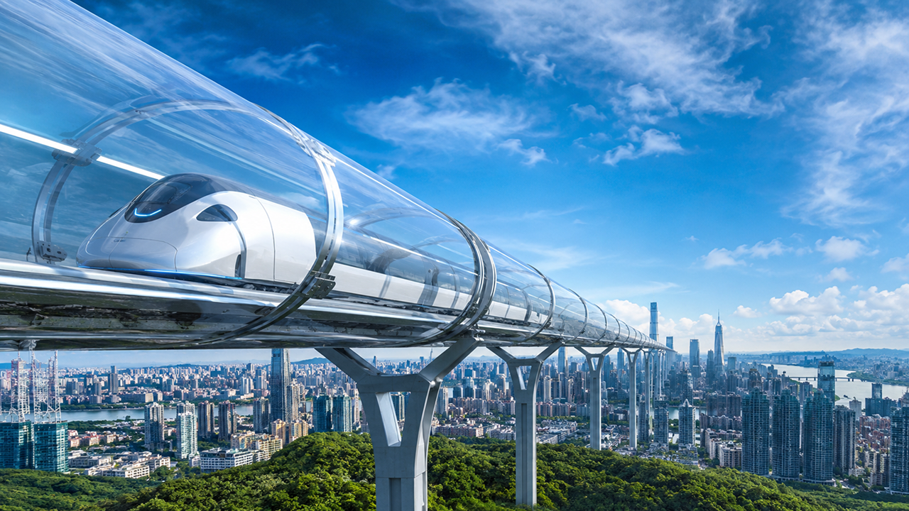 How China plans to run trains through vacuum tubes at near-supersonic ...