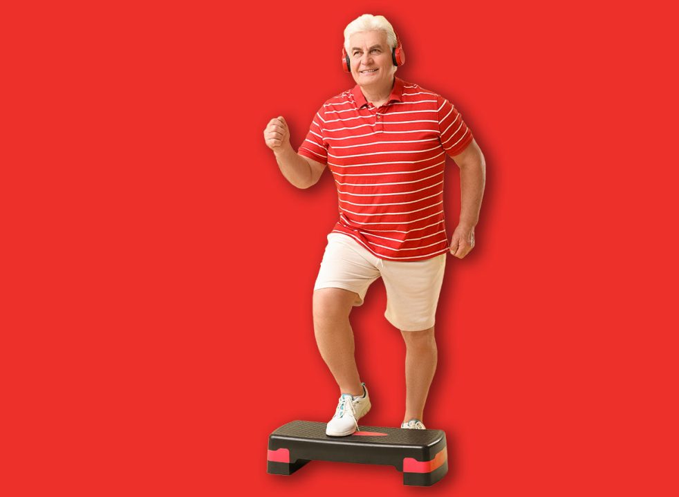 If you can do this many step-ups in 60 seconds after 60, your lower ...