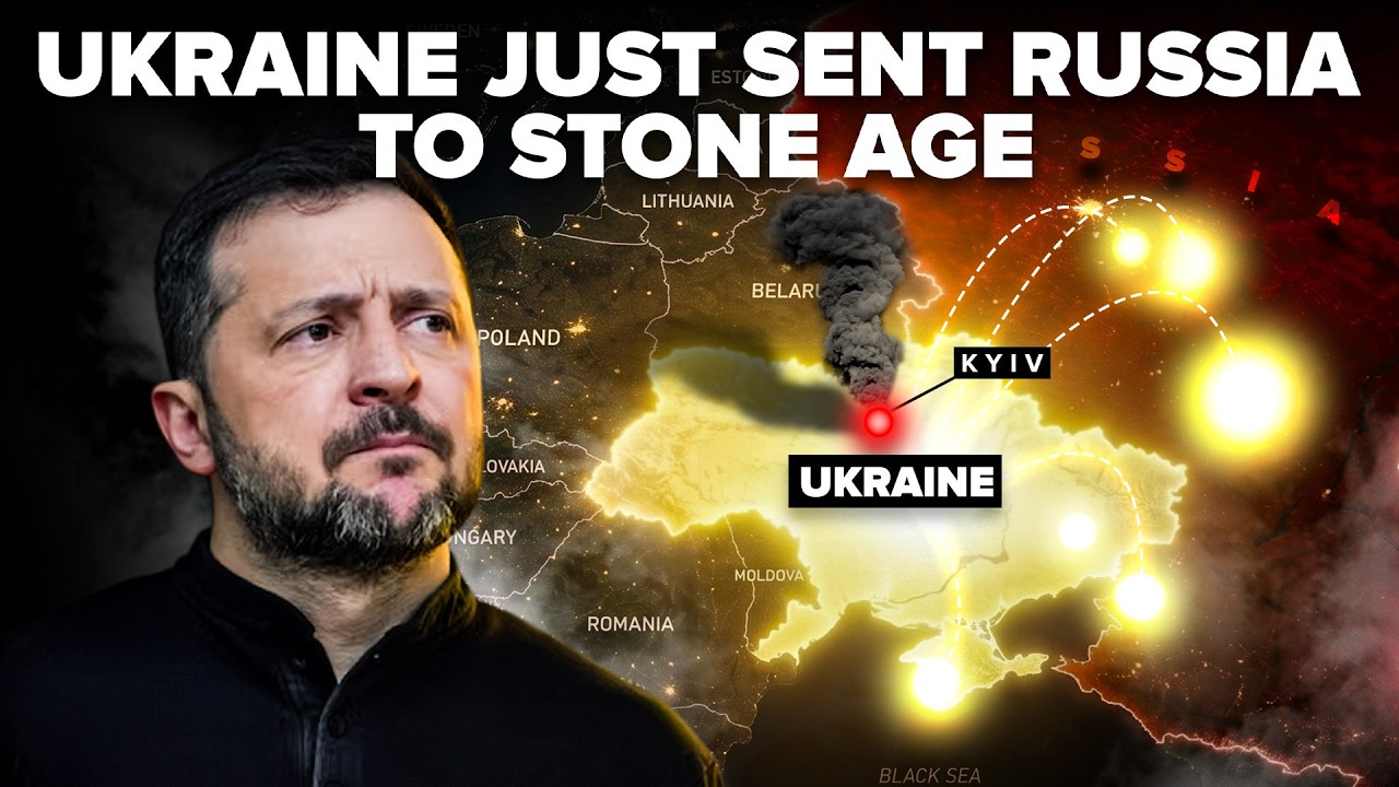 Russia hit Kyiv… Ukraine’s overnight revenge was devastating