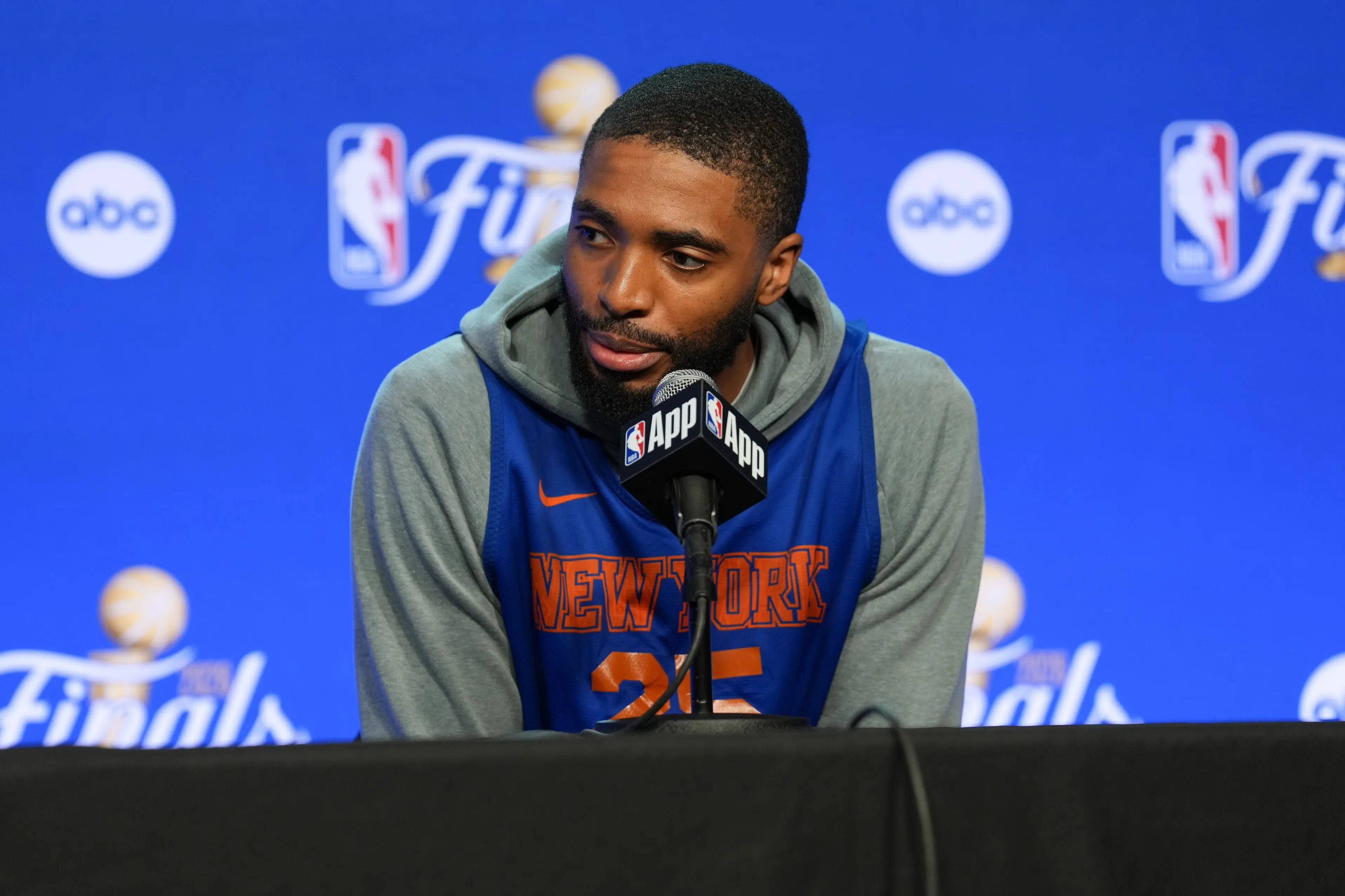 Why every Knick is looking up to Mikal Bridges in the 2026 NBA Finals
