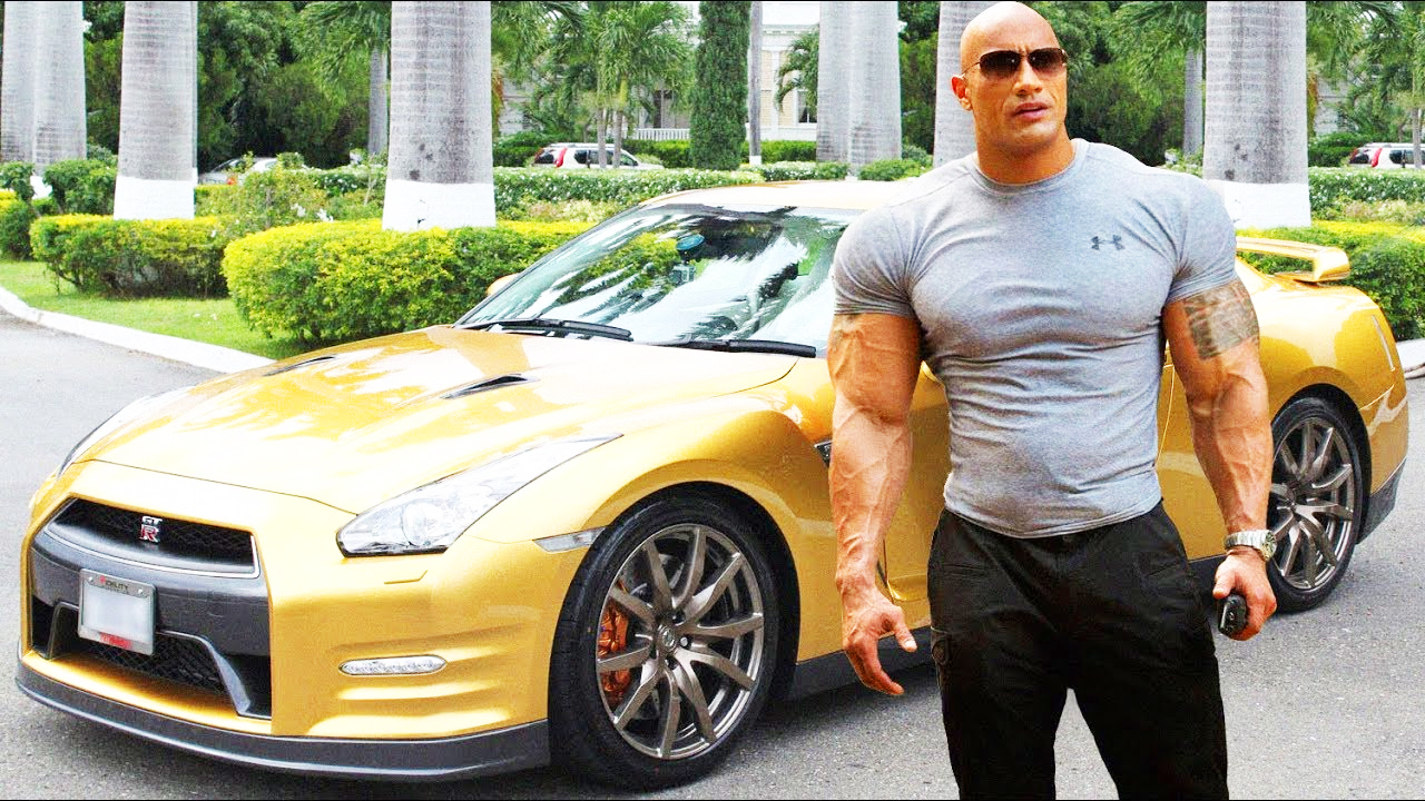 The way The Rock spent a quarter of a million dollars