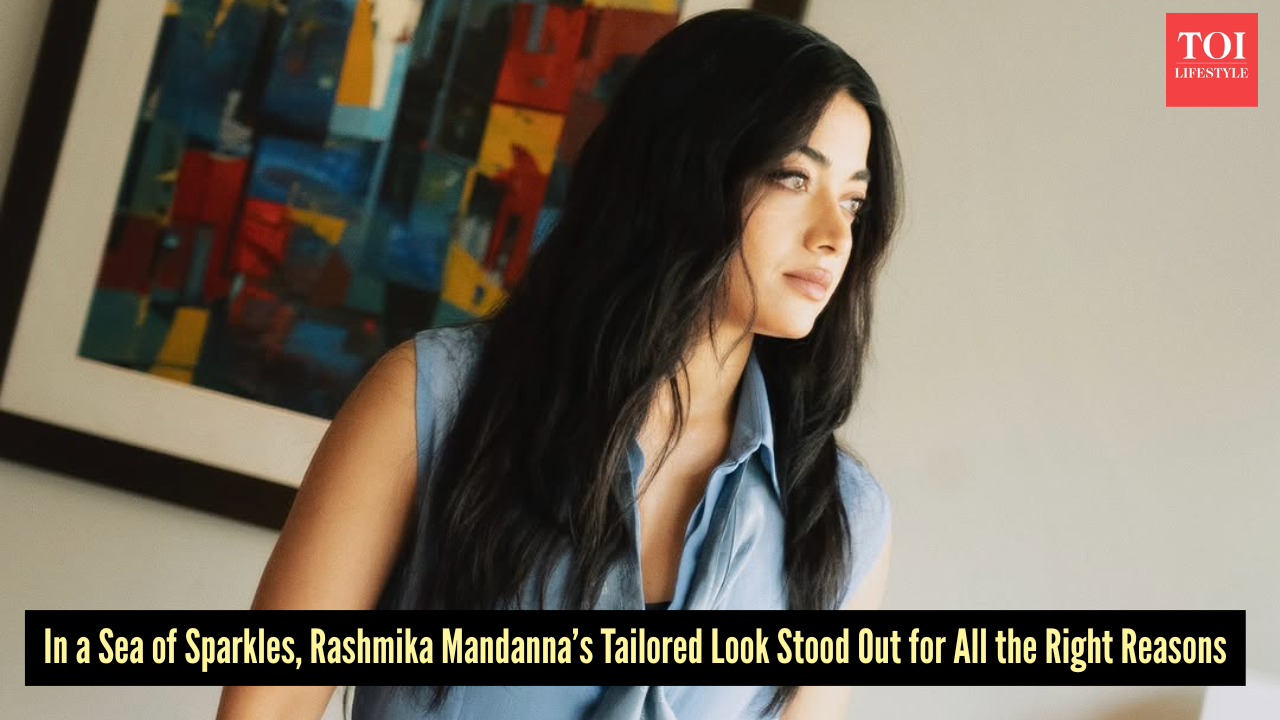 Rashmika Mandanna ditches the usual red-carpet clichés for a tailored ...