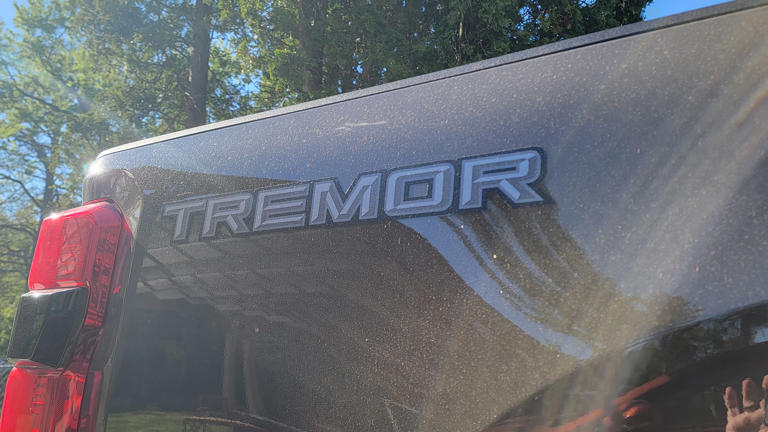 The Ford Super Duty has way too many badges