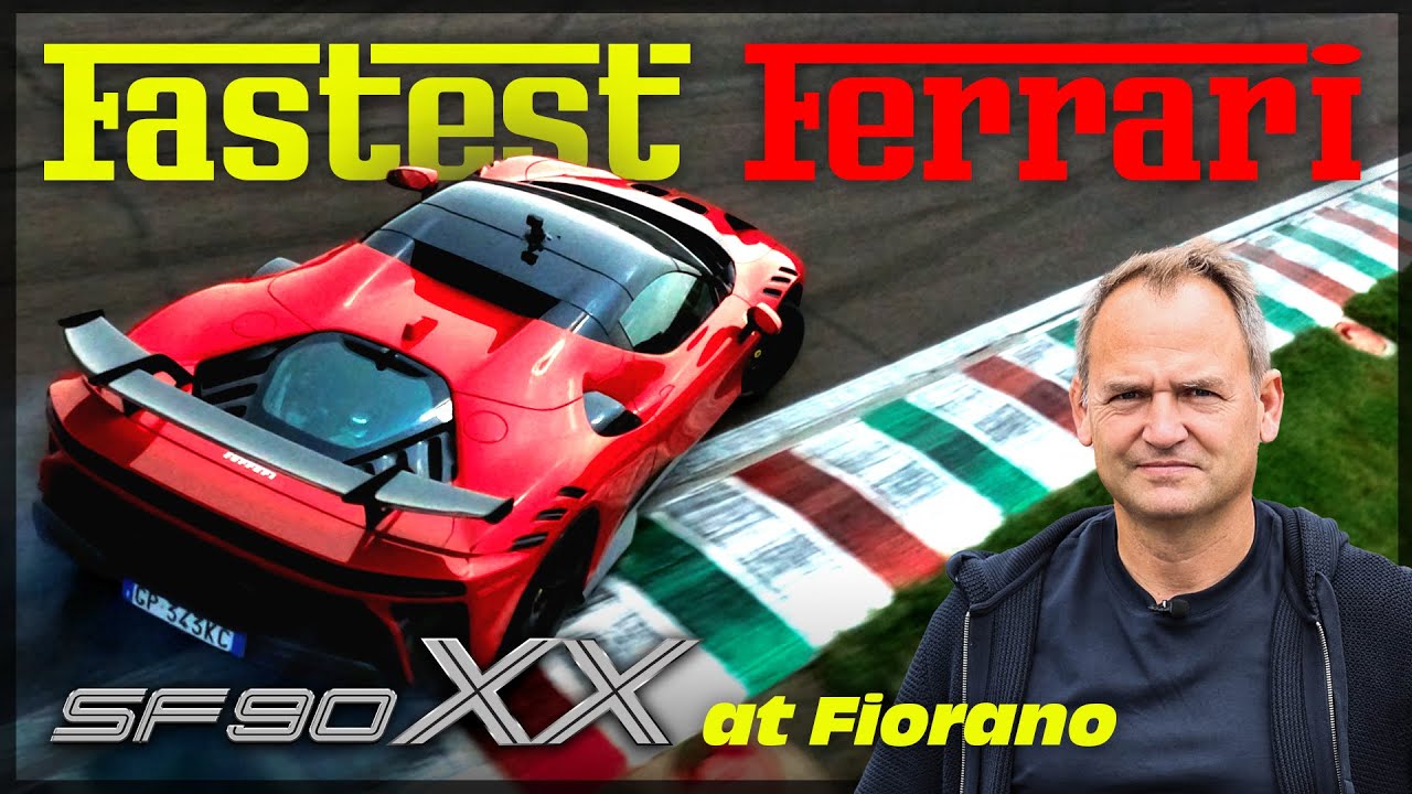I drive the new Ferrari SF90 XX! 🏎️