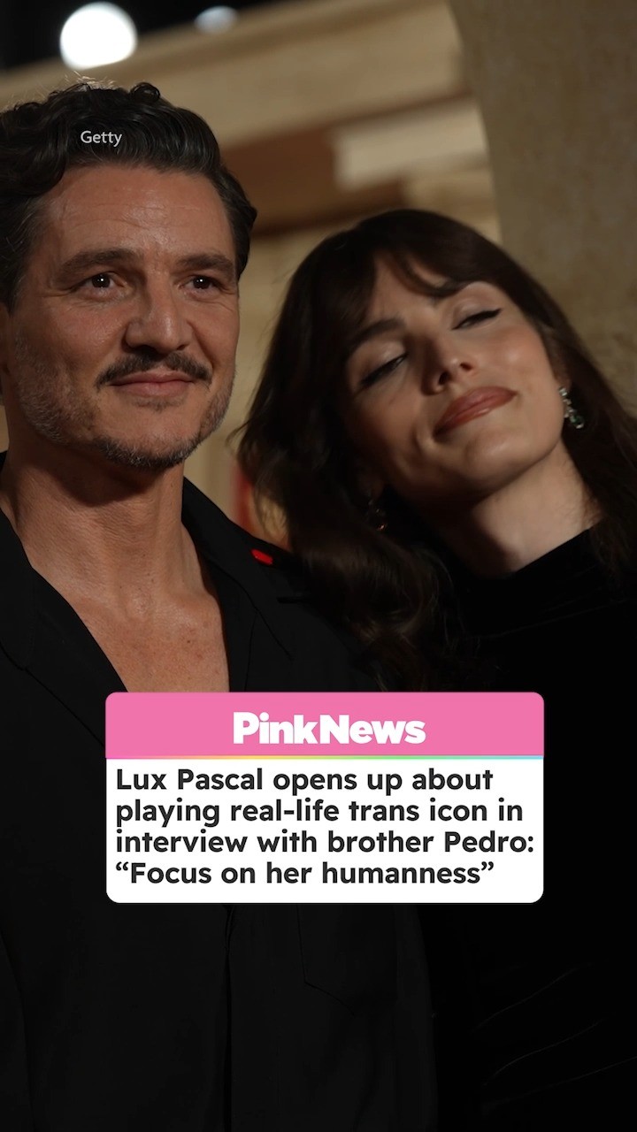 Pedro Pascal interviews trans sister Lux about her new role as a trans ...